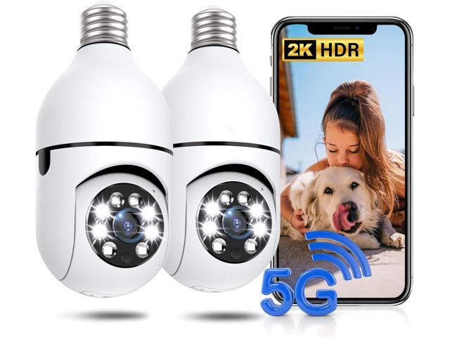 Click here for Light Bulb Security Camera 2 Packs  5G & 2.4GHz 2K... prices