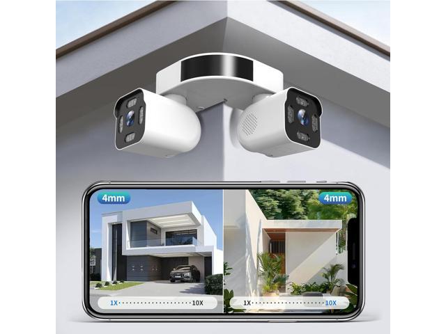 Click here for Dual Lens WiFi Outdoor Cameras For Home Security... prices