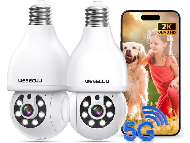 Click here for WESECUU Light Bulb Security Camera  2.4G/5G WiFi S... prices