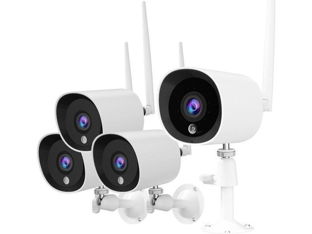 Click here for Rraycom 4Pack Security Cameras Outdoor/Home  2K/3M... prices