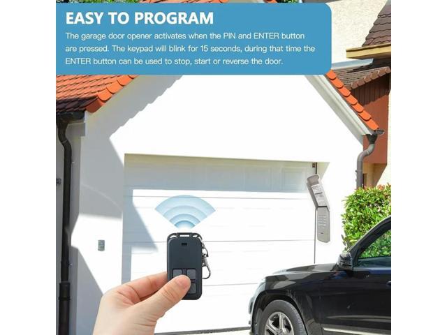 Click here for 1X 877MAX Garage Door Opener Keypad With 2X Remote... prices