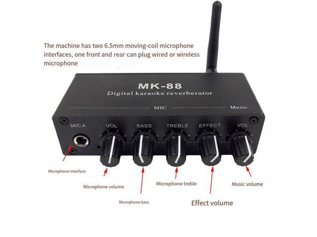 Click here for 2X MK-88 6.5Mm Microphone Reverb Effect Bluetooth... prices