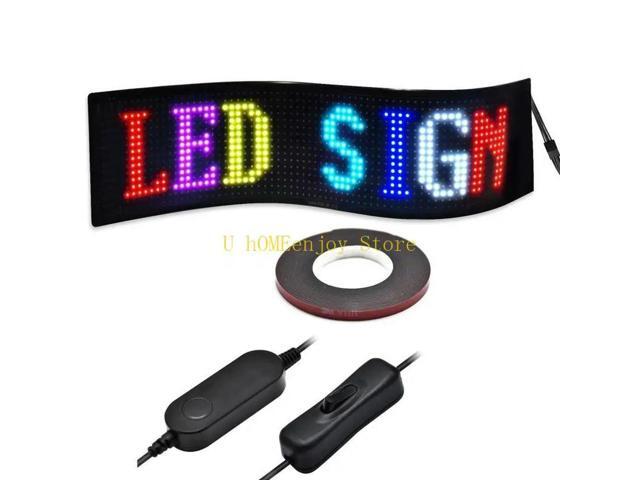Click here for Creative Car Sign Lightweight Portable Car LED Dis... prices