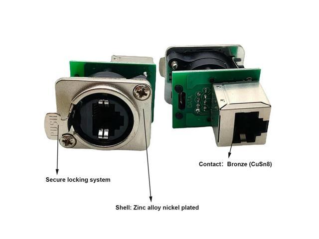 Click here for 20X Ethercon Rj45 Chassis Socket  D-N8FDP RJ45 Fee... prices