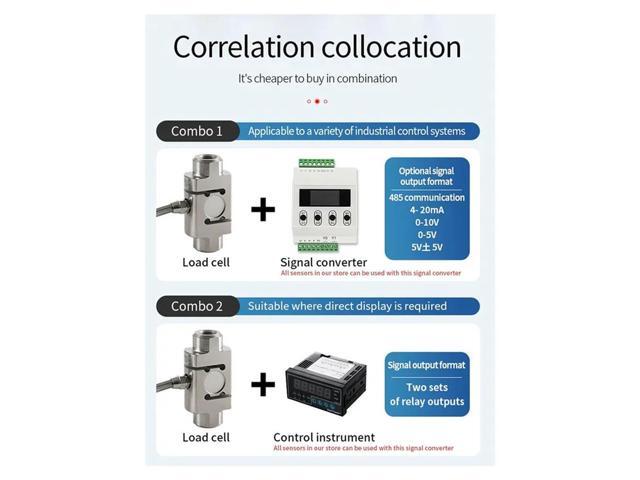 Click here for HX711 AD Module 300KG S Type Load Cell Column Sens... prices