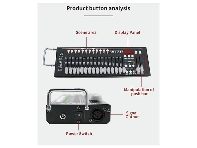 Click here for DJ DMX Console Controller Luci Da Palcoscenico Per... prices