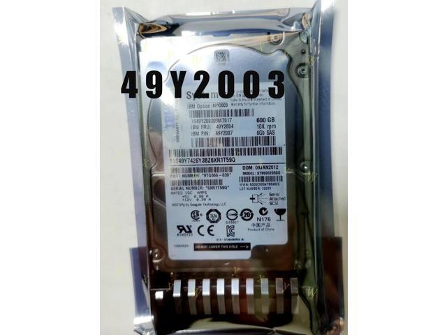 Click here for 600GB SAS 6Gbps 10K RPM 2.5 Hard Drive 49Y2003 49Y... prices