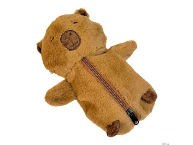 Click here for Furry Capybara Animal Pencil Case High Capacity Pe... prices