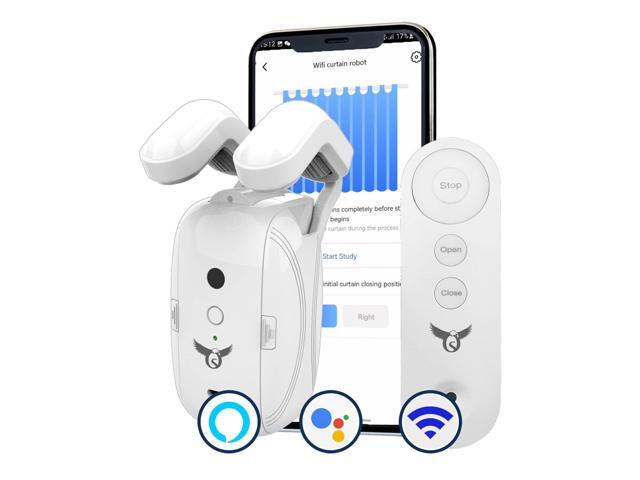 Click here for Osprey Smart Curtain Opener  3in1: Roman Rod+ T-Tr... prices