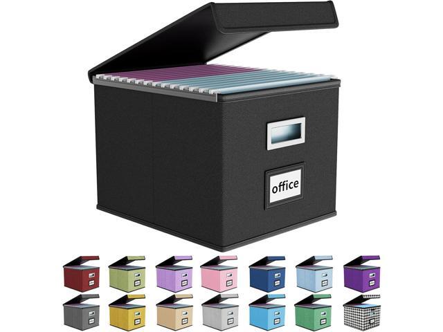 Click here for Huolewa Upgraded Portable File Organizer Box  Larg... prices