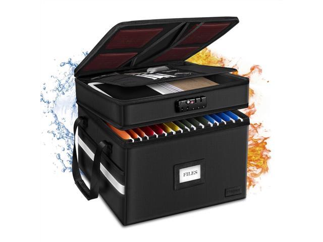 Click here for ETRONIK Fireproof Document Box with Lock  2 Layer... prices