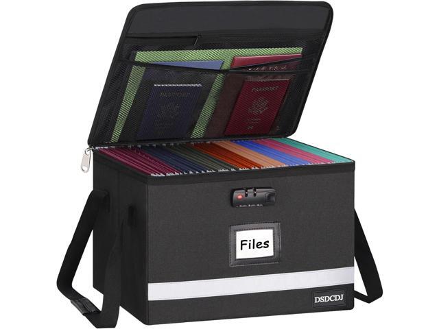Click here for File Box with Lock - Portable File Organizer Box w... prices