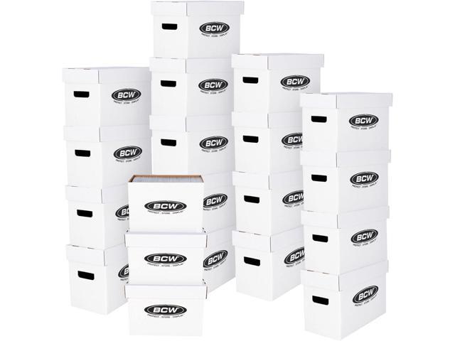 Click here for BCW Short Comic Storage Box - 20 Pack Holds 150-17... prices