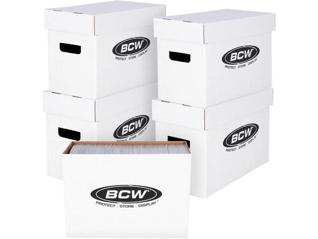 Click here for BCW Short Comic Storage Box - 5 Pack Holds 150-175... prices