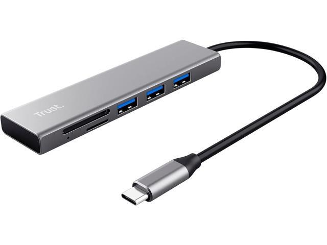 Click here for Trust 24191 Halyx Fast USB-C Hub and Card Reader... prices