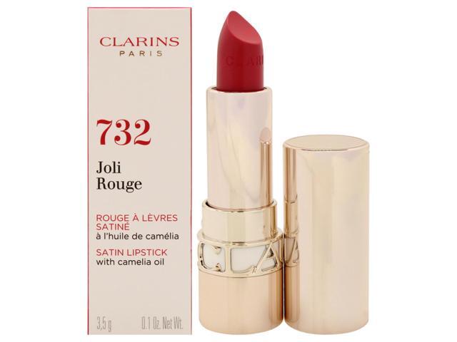 Click here for Joli Rouge Satin Lipstick - 732 Grenadine by Clari... prices