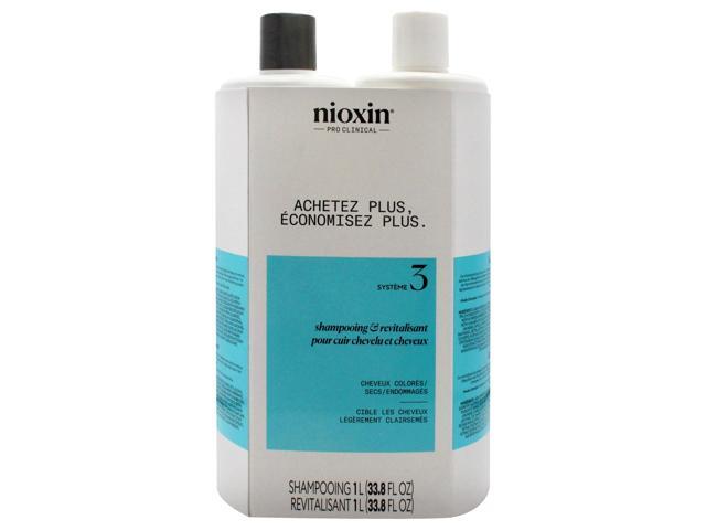 Click here for System 3 Duo by Nioxin for Unisex - 2 x 33.8 oz Sh... prices