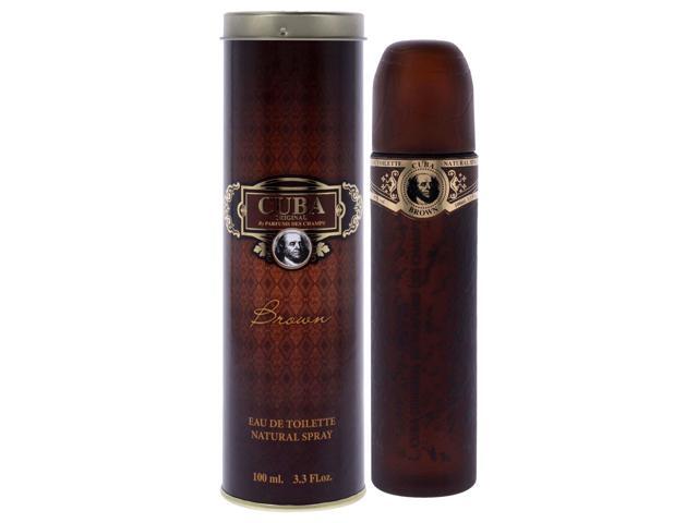 Click here for Cuba Brown by Cuba for Men - 3.3 oz EDT Spray prices