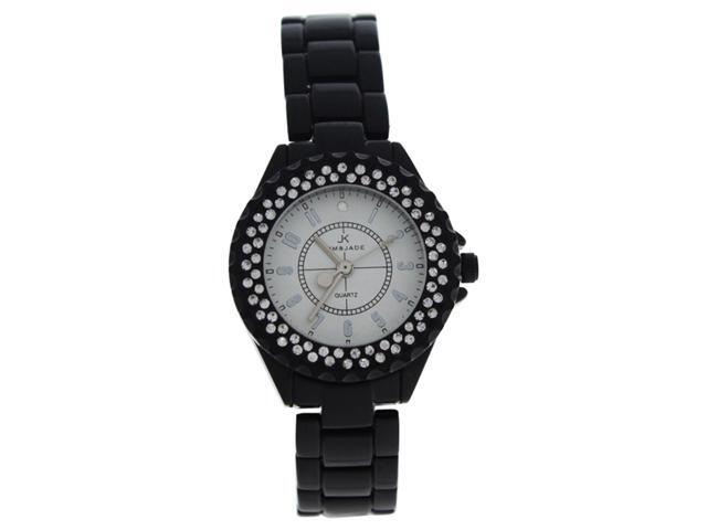 Click here for 2033L-BS Black Stainless Steel Bracelet Watch by K... prices