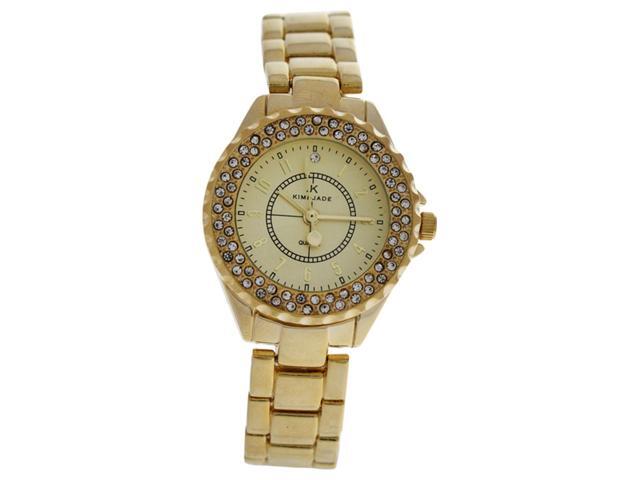 Click here for 2033L-GG Gold Stainless Steel Bracelet Watch by Ki... prices