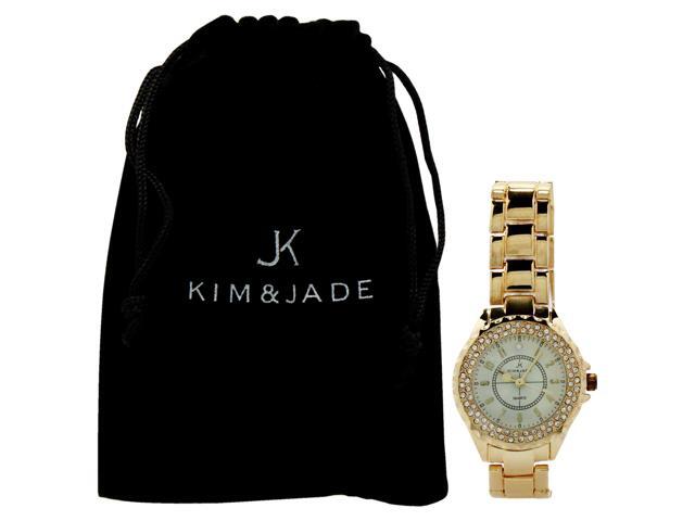 Click here for 2033L-GW Gold Stainless Steel Bracelet Watch by Ki... prices