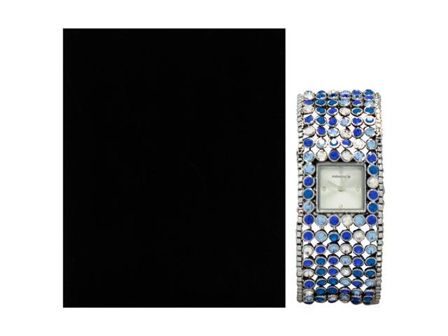 Click here for MSHMAB Marilyn - Silver/Blue Stainless Steel Brace... prices