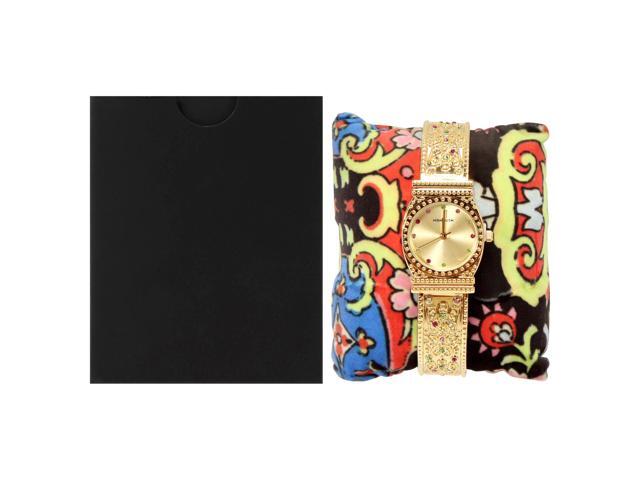 Click here for MSHMIG Mizuna - Gold Stainless Steel Bracelet Watc... prices