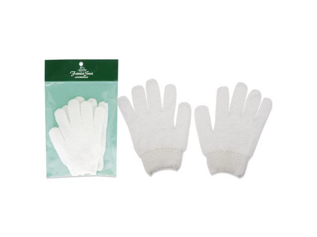 Click here for Exfoliating Gloves - White by FantaSea for Women -... prices
