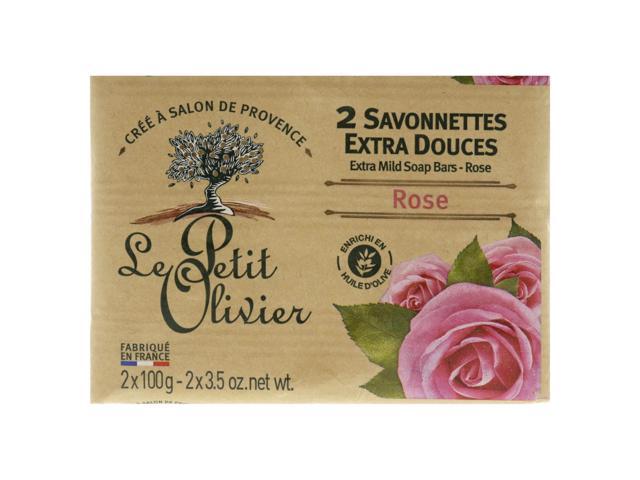 Click here for Extra Mild Soaps - Rose by Le Petit Olivier for Wo... prices