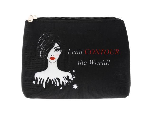 Click here for Cosmetic Bag Contour The World - Black by Reaction... prices