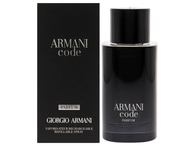 Armani Code by Giorgio Armani for Men - 2.5 oz Parfum Spray (Refillable)