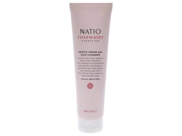 Click here for Rosewater Gentle Cream-Gel Face Cleanser by Natio... prices