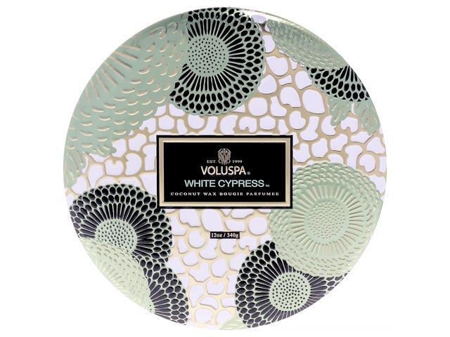 Click here for Japonica Collection 3 Wick Tin Candle - White Cypr... prices