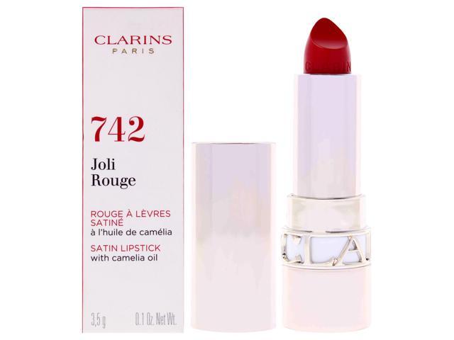 Click here for Joli Rouge Satin Lipstick - 742 Joli Rouge by Clar... prices