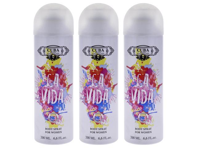 Click here for La Vida by Cuba for Women - 6.6 oz Body Spray - Pa... prices