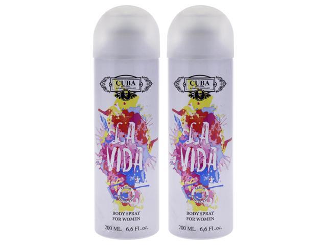 Click here for La Vida by Cuba for Women - 6.6 oz Body Spray - Pa... prices