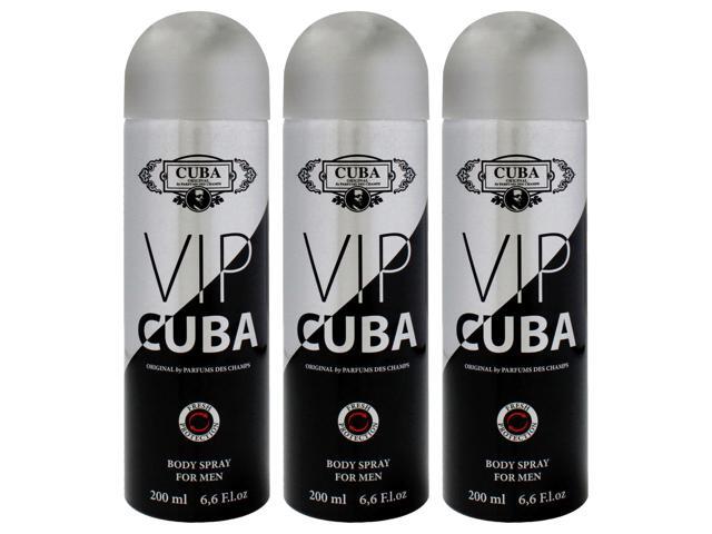 Click here for VIP by Cuba for Men - 6.6 oz Body Spray - Pack of... prices