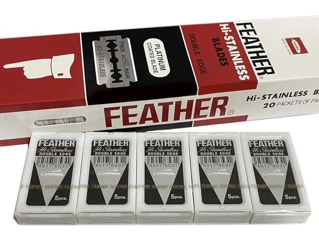 Click here for Feather Double Edge Safety Razor Blades 100 Count prices