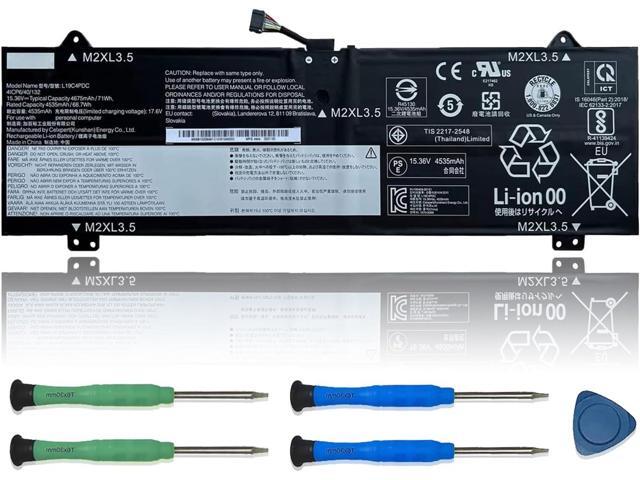 Click here for L19C4PDC Laptop Battery 15.36V 71Wh 4675mAh Replac... prices