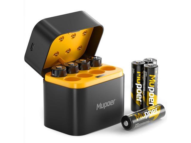 Click here for Rechargeable AA Lithium Batteries with Box 3600mWh... prices