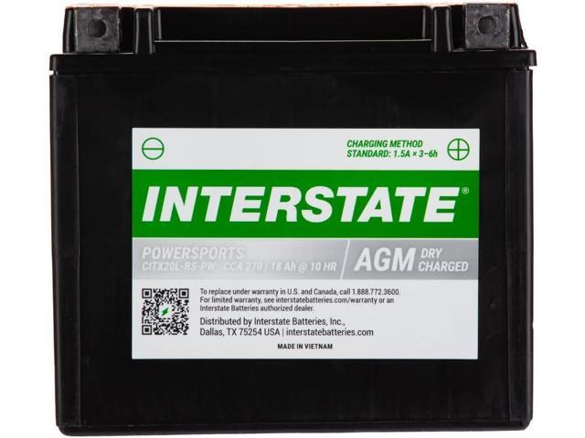 Click here for Interstate Batteries YTX20HL-BS 12V 18Ah Powerspor... prices