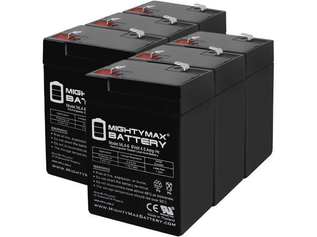 Click here for Mighty Max Battery Exit Sign Battery 6V 4.5Ah Back... prices
