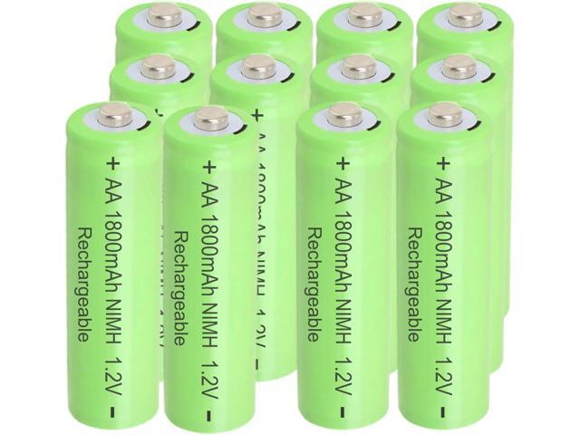 Click here for 12 Count Ni-MH 1.2V AA 1800mAh Rechargeable Batter... prices