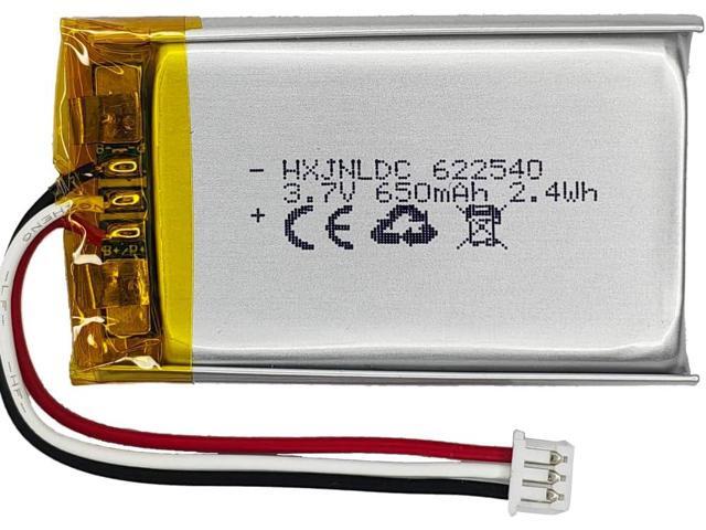 Click here for DC 3.7V 650mAh AHB622540N01 Rechargeable Lithium B... prices