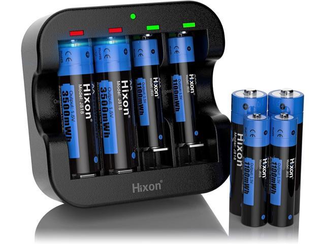 Click here for Hixon Rechargeable AA & AAA Lithium 1.5V Batteries... prices