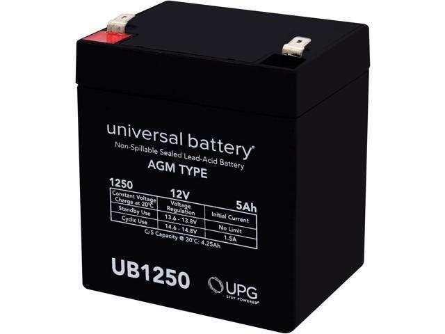 Click here for Universal UB1250 D5741 SLA Battery 12V/ 5AH .187 T... prices