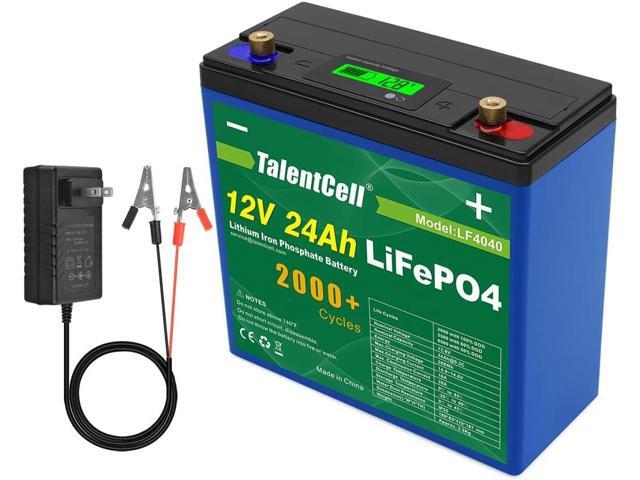 Click here for TalentCell 12V 24Ah LiFePO4 Battery Pack LF4040  1... prices