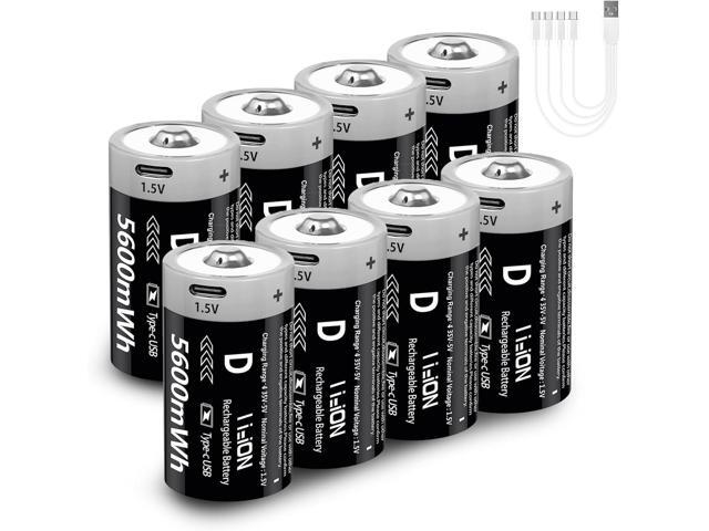 Click here for Rechargeable Lithium D Batteries with 4-in-1 Charg... prices