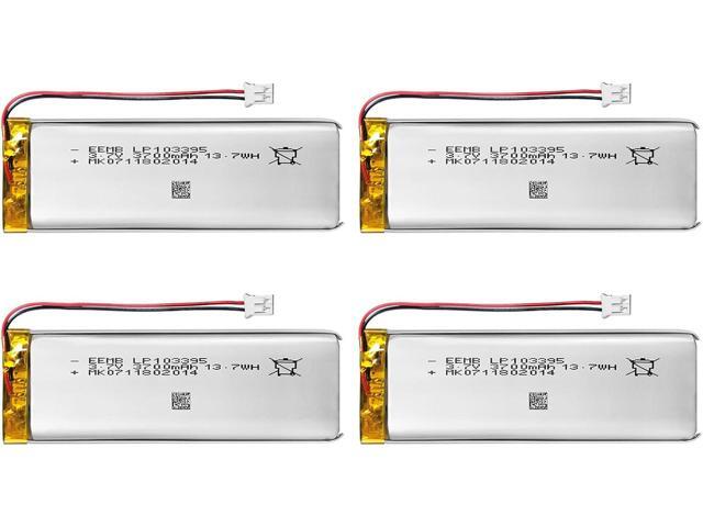 Click here for 4X EEMB 3.7V Lipo Battery 3700mAh 103395 Rechargea... prices