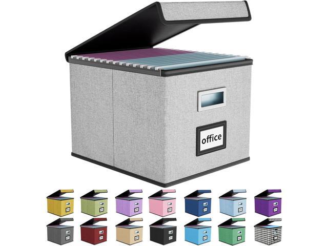 Click here for Huolewa Upgraded Portable File Organizer Box with... prices